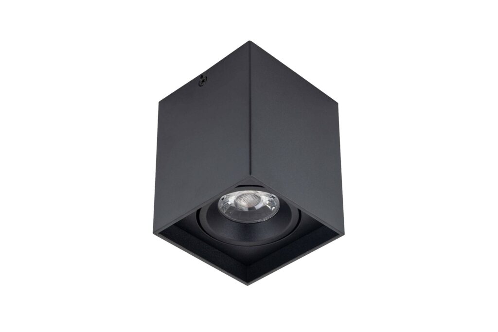 Opbouw spot enkel zwart BARI Online Kopen? | Trimless LED inbouwspots