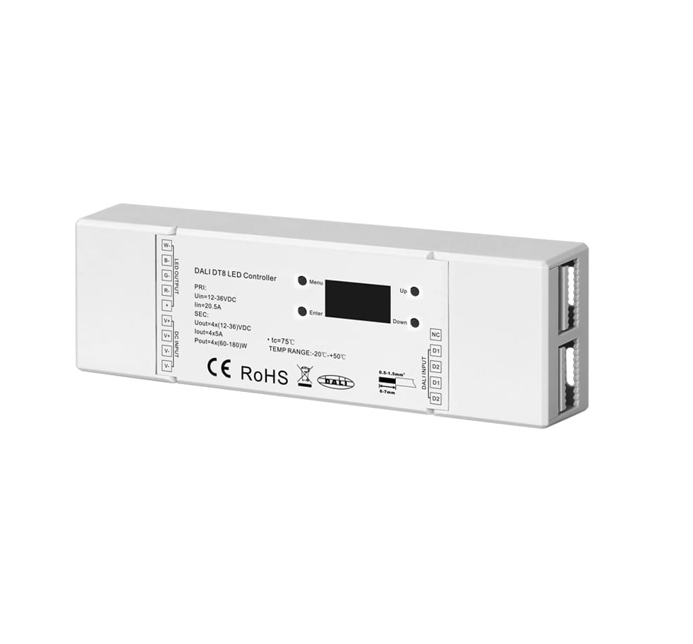 Dali driver led strips 12/24V DT8 RGBW Ledstrips? | Trimlessspots.nl