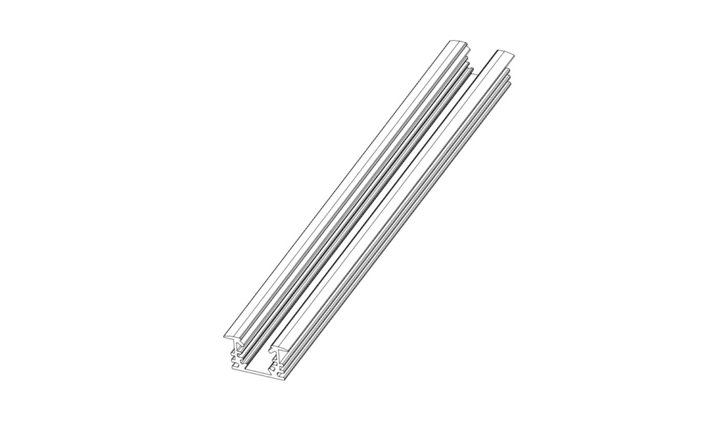 LED Vitrine Spot | Type MD3 Track Zwart | 2 meter | Inbouw Online Kopen ...